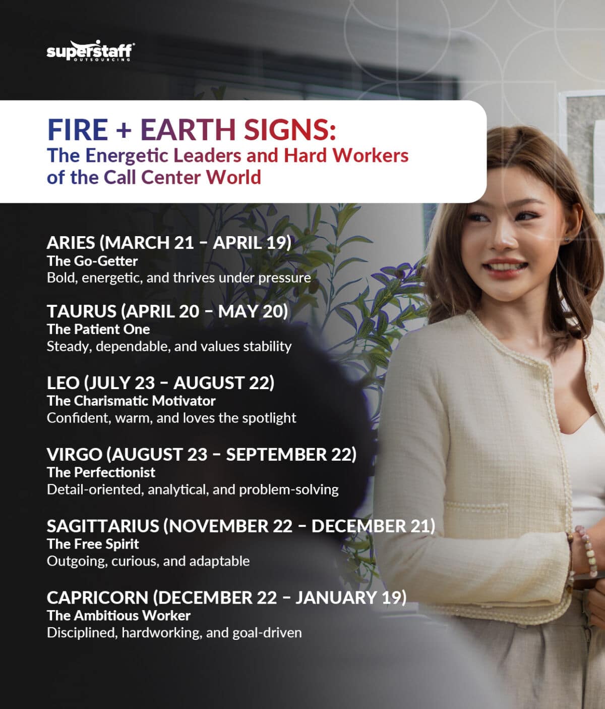 Zodiac Signs at Work: What's Your Call Center Personality?